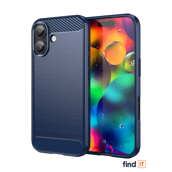 MASKICA +CLASS TPU KARBON MAT ZA APPLE IPHONE 17 PLAVA - Findit.hr